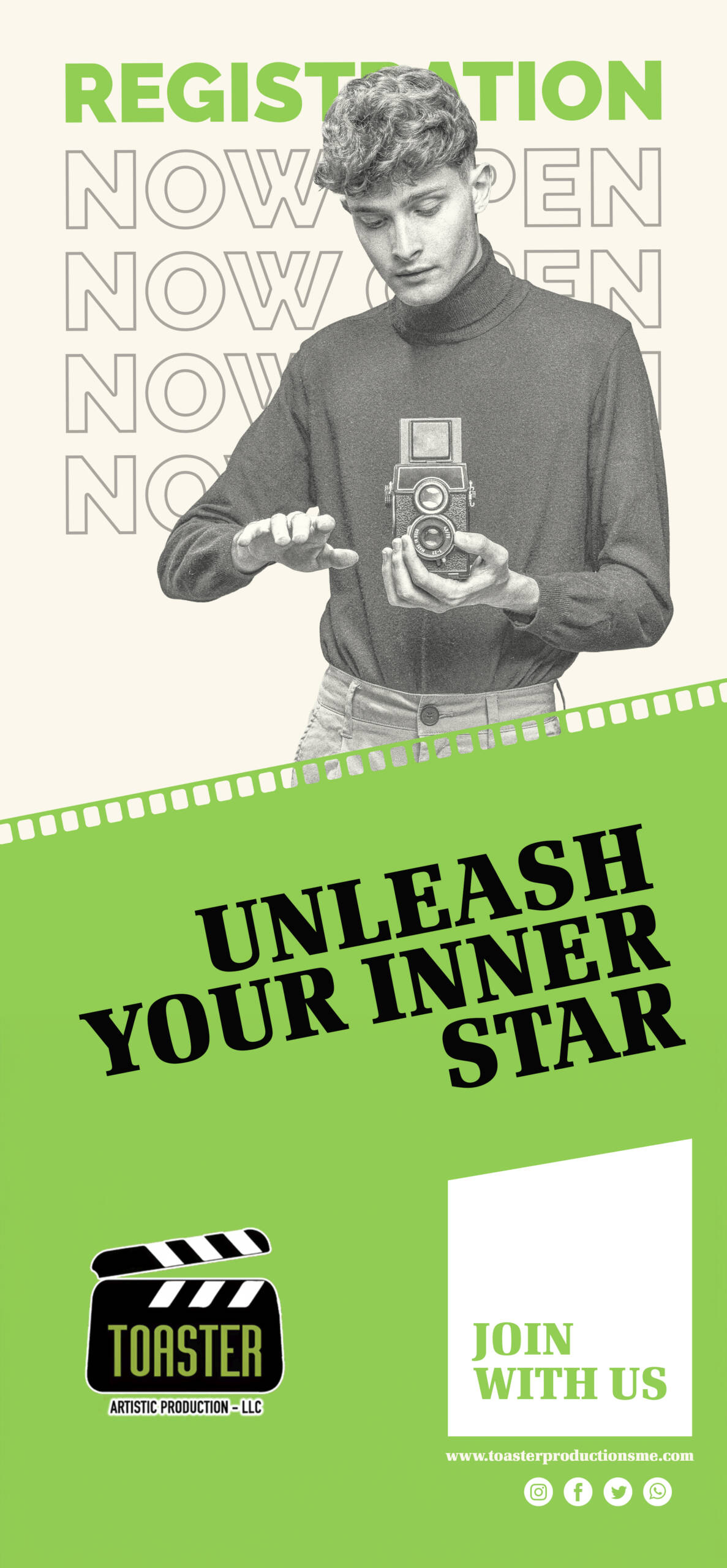 Casting Registration – Toaster Artistic Production